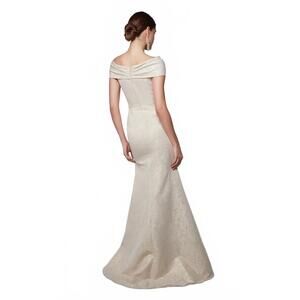 Alyce Paris | Dresses | New Alyce Paris Off The Shoulder Jacquard Dress ...